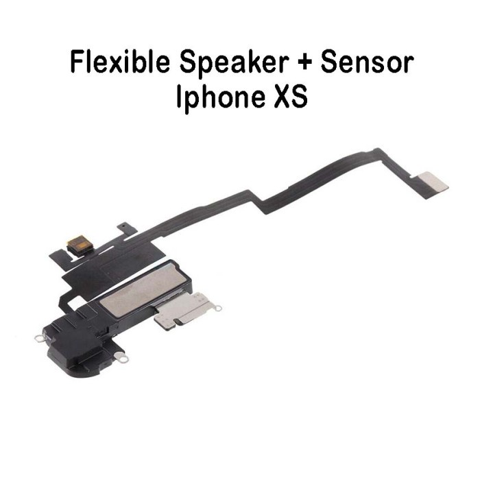 Jual Original Flexible Speaker + Sensor Fullset iPhone XS - Fleksibel ...