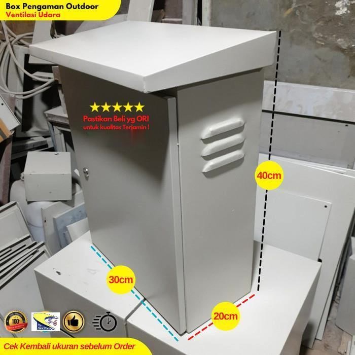 Jual CCTV DVR Box Boks Besi Pengaman DVR CCTV OUTDOOR 30X40X20CM ...