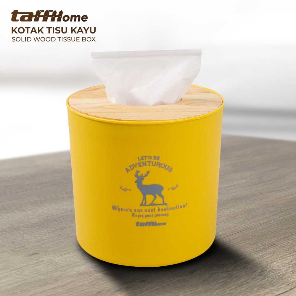 Jual Kotak Tisu Kayu Solid Wood Tissue Box Model Tabung - ZJ013 ...