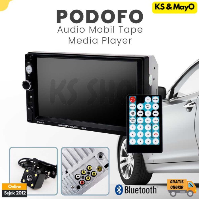 Jual Head Unit Tape Audio Mobil Player MP5 Bluetooth Layar Sentuh 7 ...