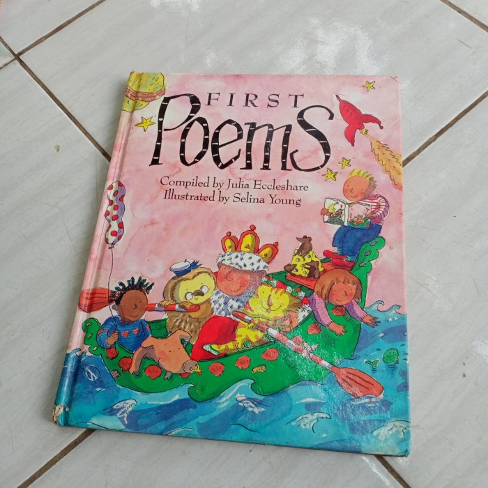 Jual FIRST POEMS BY JULIA ECCLESHARE-E2 | Shopee Indonesia