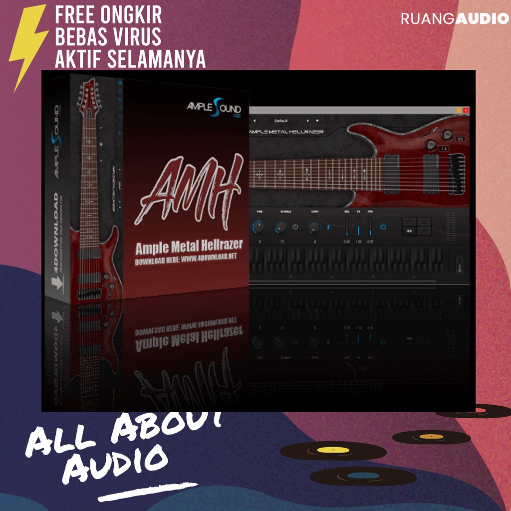Jual Ample Sound Ample Guitar Metal Hellrazer v3.6.0 ( Full Activated ...