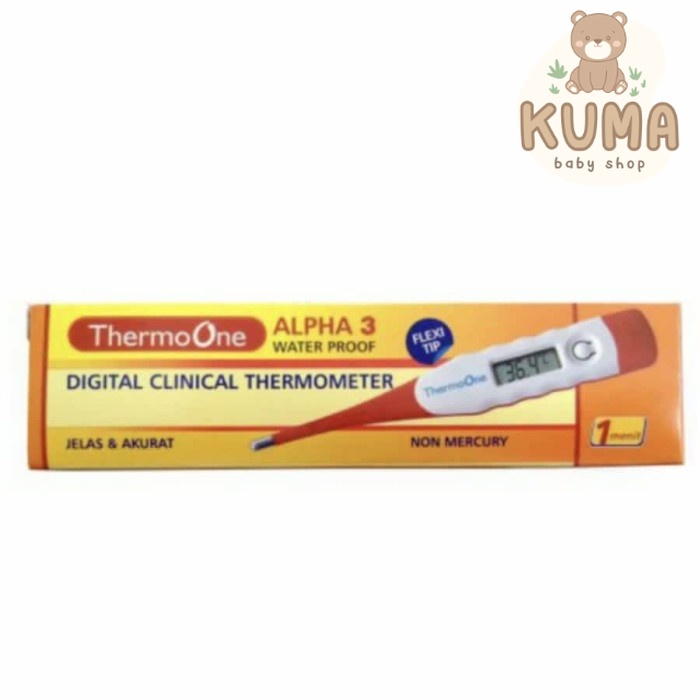Jual ONEMED Thermometer ThermoOne Alpha 3 / Termometer Digital Elastis ...