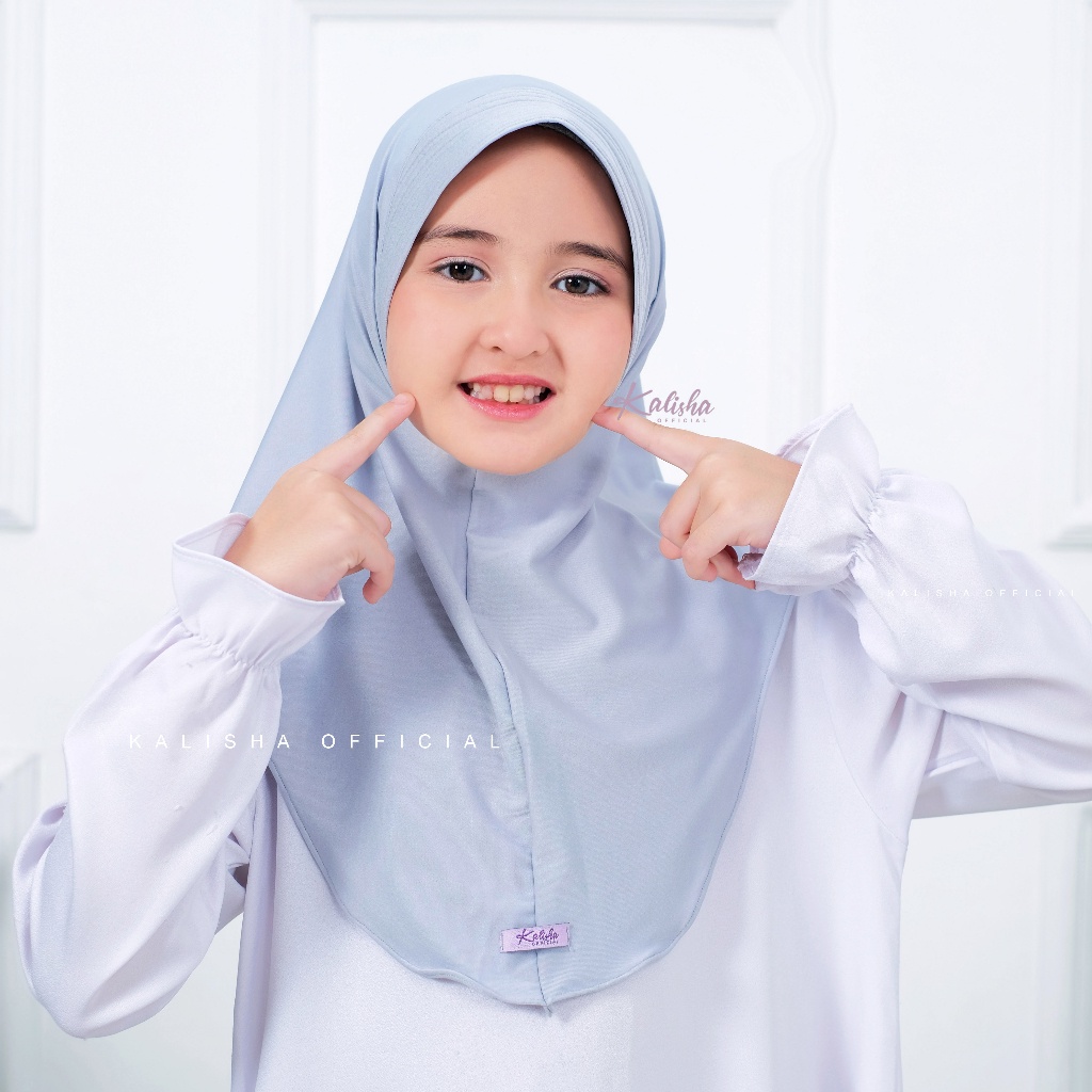 Jual Alika Hijab Instan Anak Kerudung Sekolah Anak Bergo Anak 4 - 9 Tahun Jilbab Pinguin Anak ...