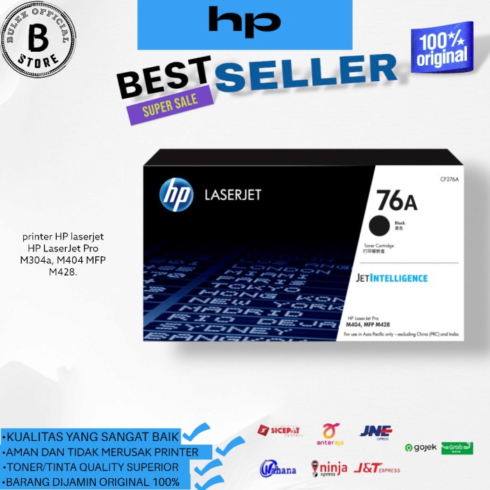 Jual Toner HP 76A LaserJet HP ORIGINAL (CF276A) | Shopee Indonesia