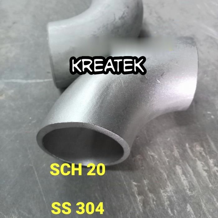 Jual Elbow / Knee 3 inch SCH 20 SS 304 / Stainless Best Seller | Shopee ...