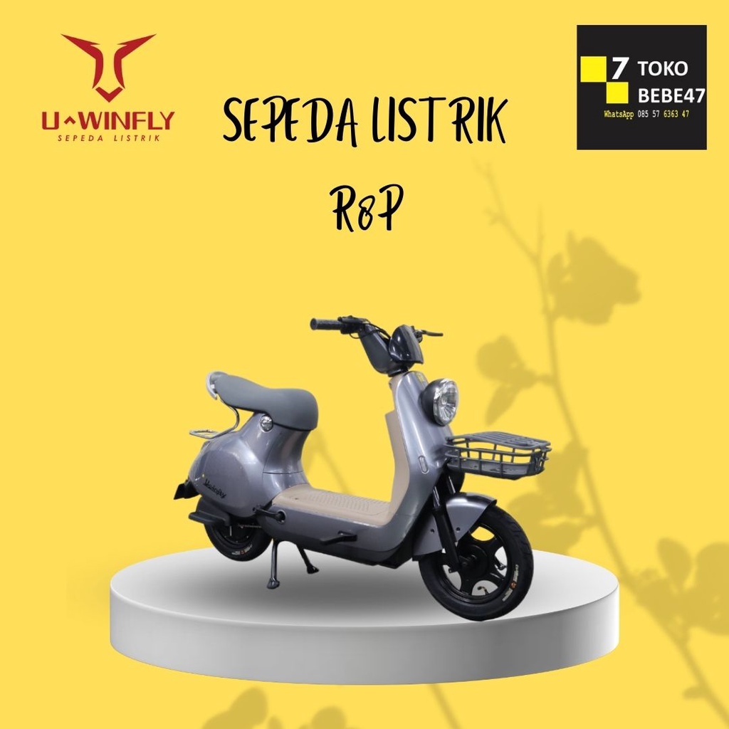 Jual SEPEDA LISTRIK UWINFLY R8P REDFISH R8P NEW Garansi Resmi Uwinfly ...