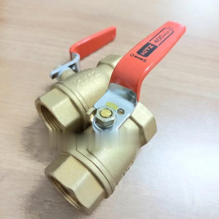 Jual Ball Valve KITZ Brass 2 inch 400 WOG 100% ORIGINAL Best Seller | Shopee Indonesia