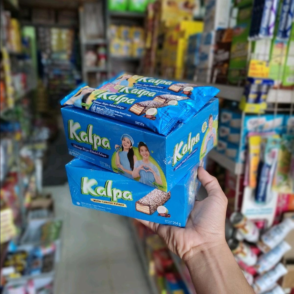 Jual Kalpa Special Indonesian Idol Edition isi 12 - Wafer Cokelat ...