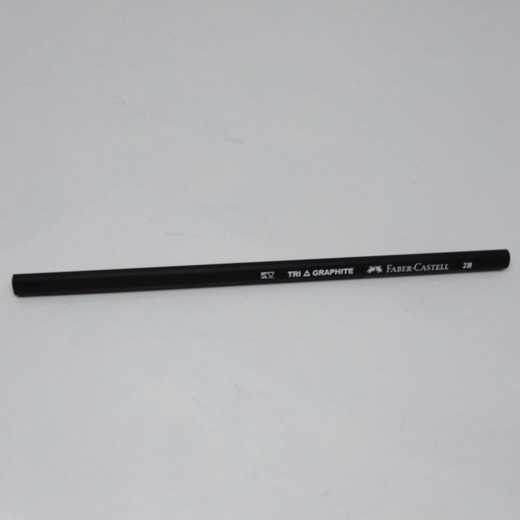 Jual FABER CASTELL PENSIL TRI GRAPHITE 2B | Shopee Indonesia