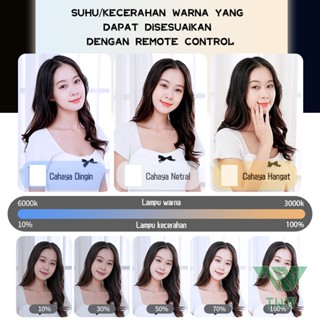 Jual TNW Lampu Fotografi 24" LED Video Light Lampu Studio Produk Paket ...