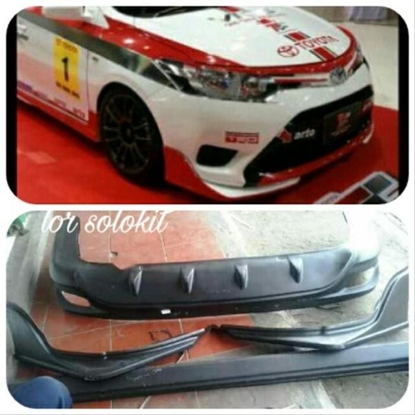 Jual BODYKIT toyota all new vios gen3 wo body kit vios bodikit vios ...