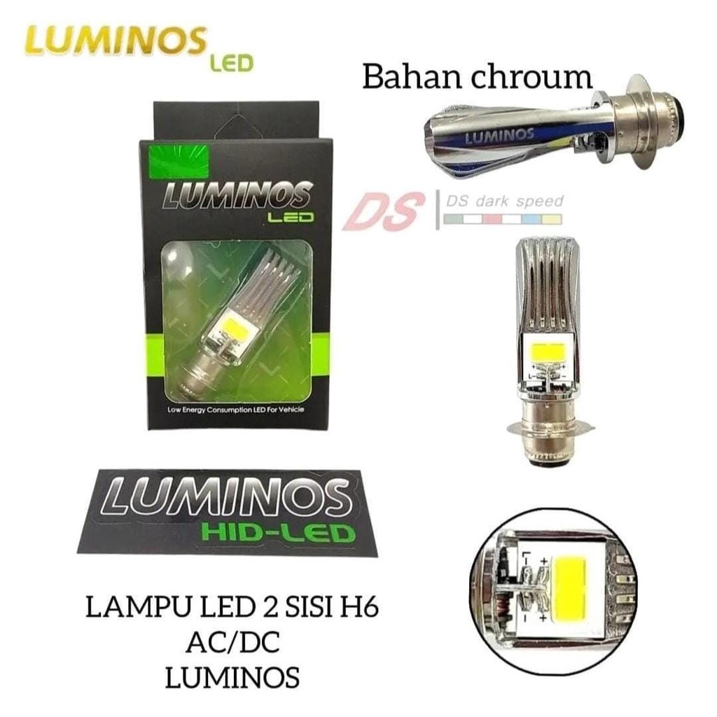Jual Lampu LED Luminos H6 AC / DC | Shopee Indonesia