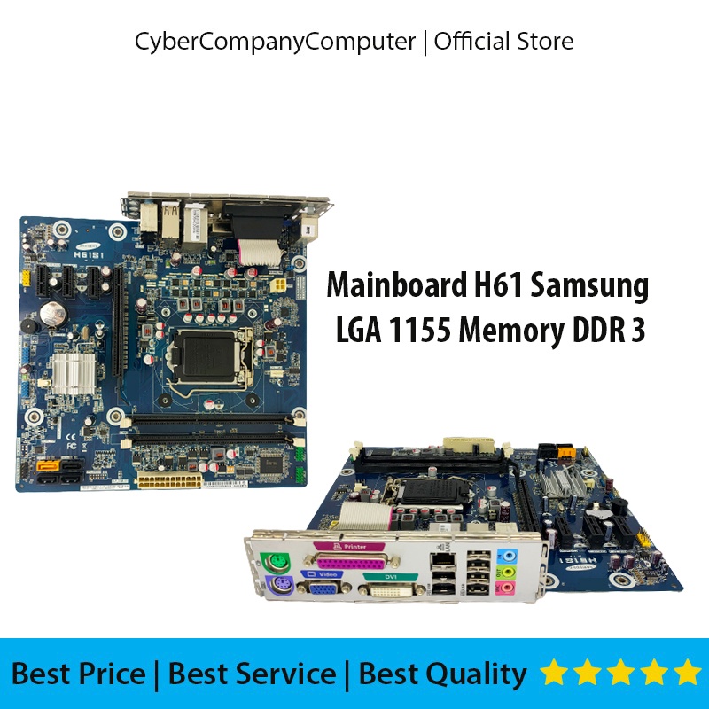 Jual Mainboard Samsung H61 LGA 1155 DDR 3 Support Processor Generasi ...