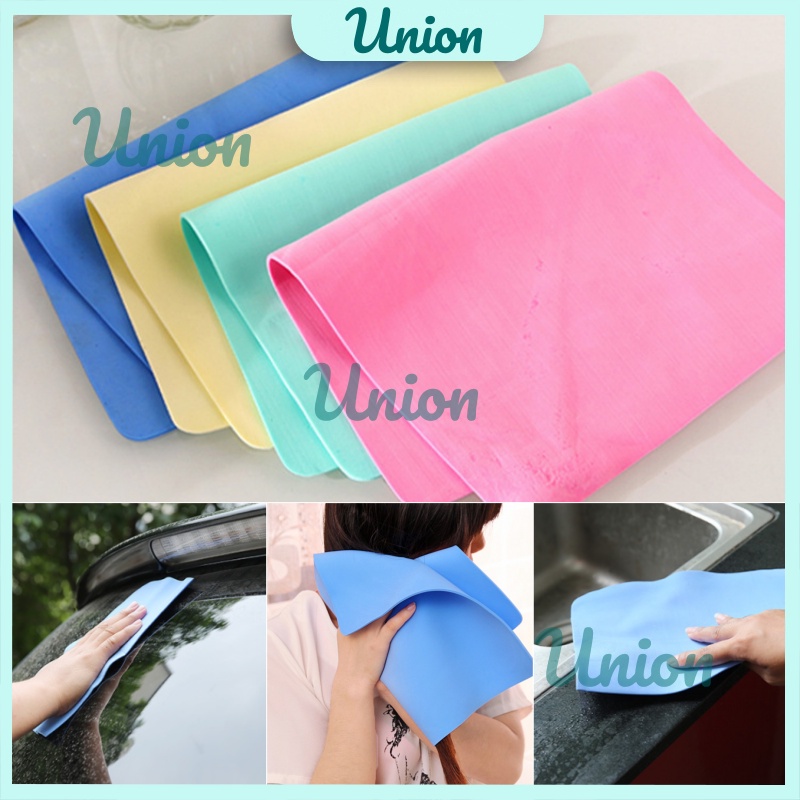 Jual Union-Kain Lap Kanebo Serat Sintetis High Quality / Lap Perawatan Mobil Sepeda Motor Kain ...