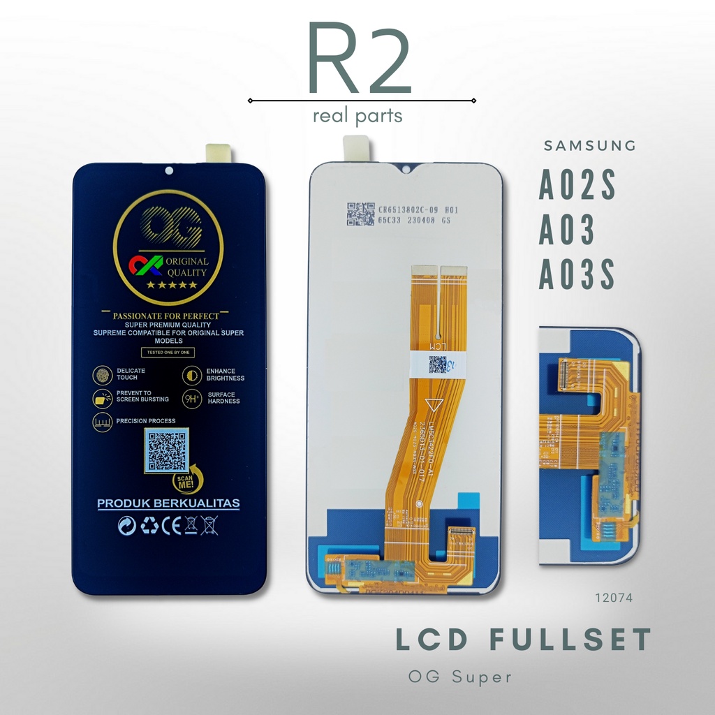 Jual LCD Touchscreen SAMSUNG A02S A025 / A03 A035 / A03S A037 Fullset Hitam | Shopee Indonesia