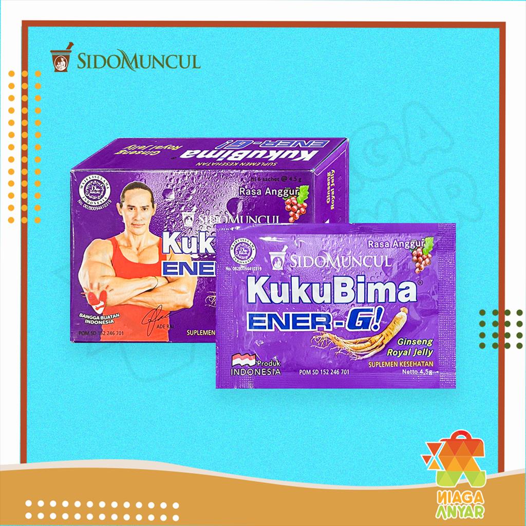Jual NAS Sidomuncul Kukubima Energi Sachet Satuan / Sido Muncul Kuku ...