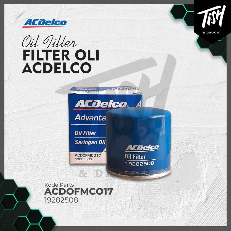 Jual Acdelco 2508 Filter Oli Raize Rocky Sirion 2011-2022 Oil Filter ...