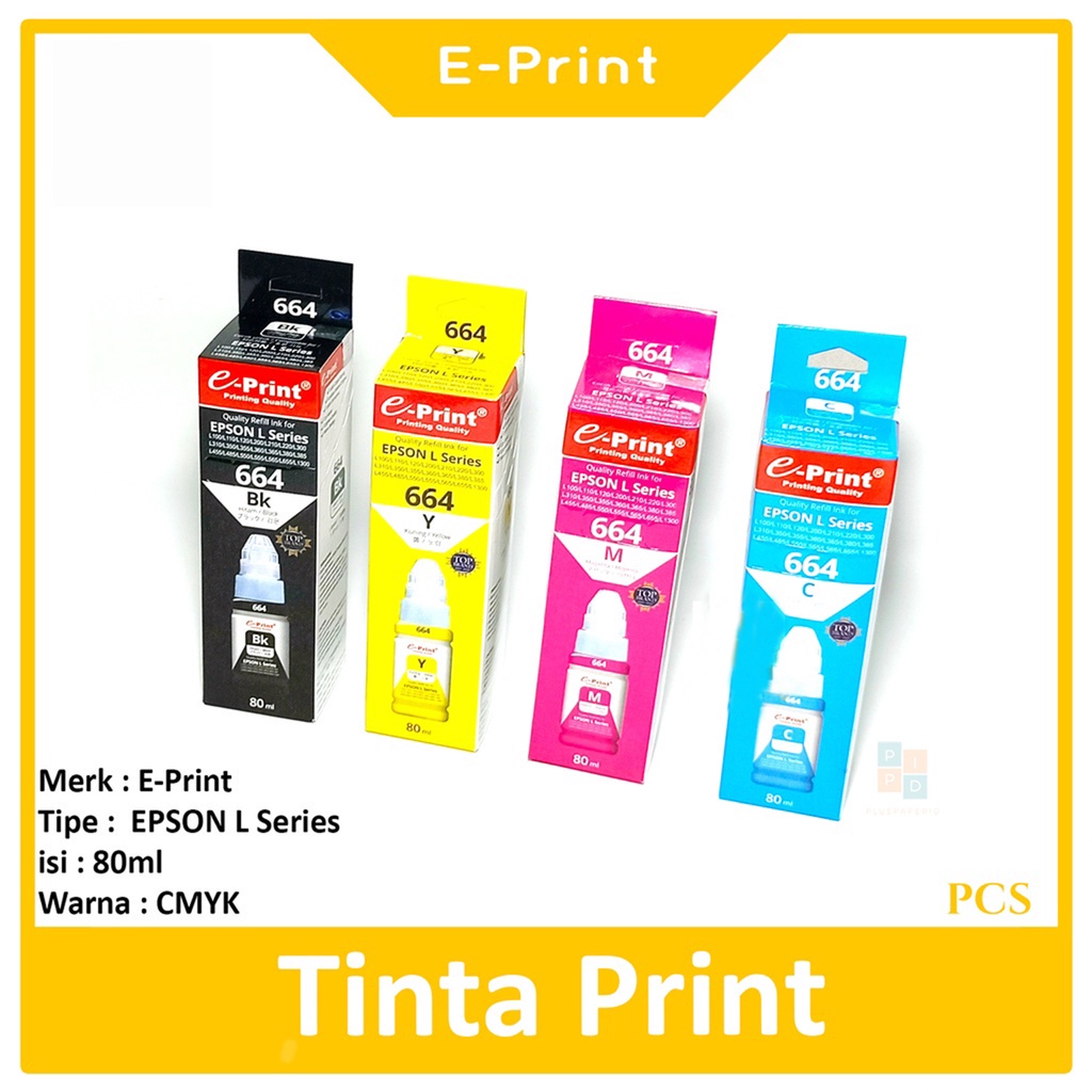 Jual E-PRINT - Tinta Epson Bulk Ink L Series 80ml - Pcs | Shopee Indonesia