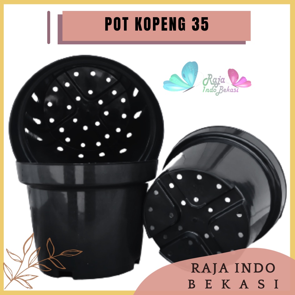 Jual Pot Kopeng 35 Hitam Besar Jumbo Plastik Ukuran 40cm 50cm 70 cm ...