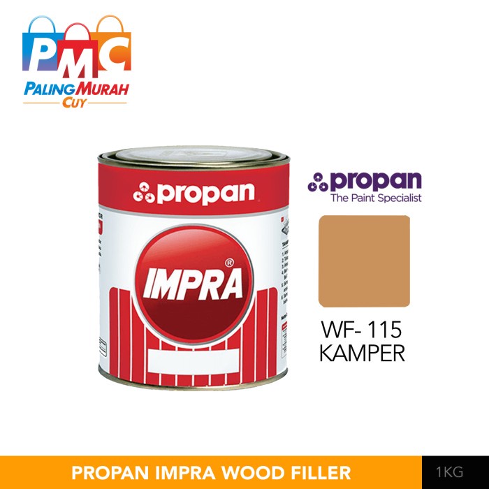 Jual IMPRA WOOD FILLER IMPRA-WF 115 KAMPER 1 KG/Liter | Shopee Indonesia