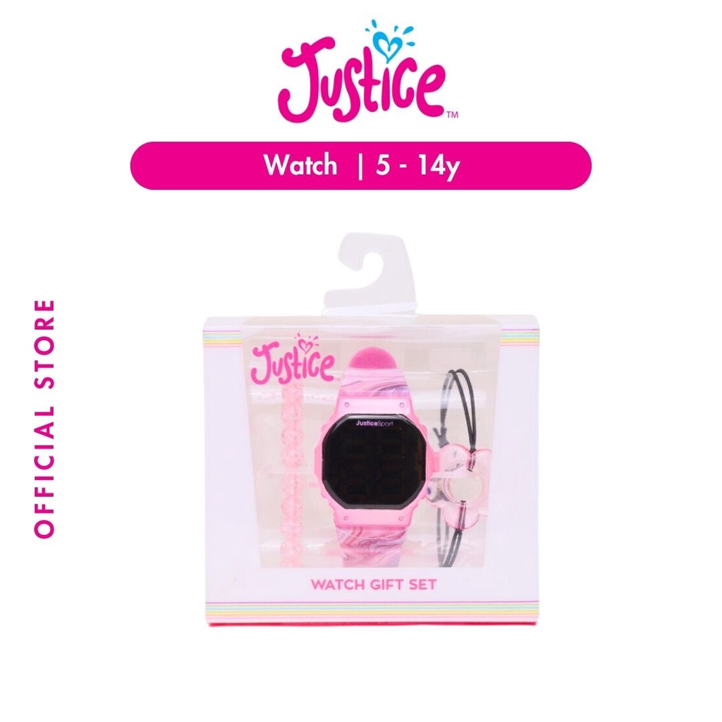 Jual Justice Marble Strap Flower Watch - Jam Tangan Anak Perempuan ...