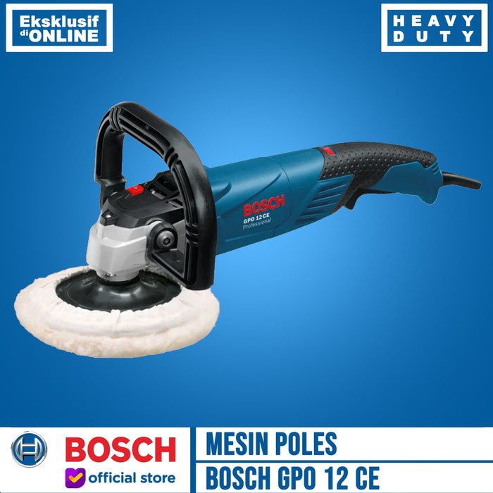 Jual Bosch Mesin Polisher Poles Mobil GPO 12 CE 7" Inch 1250 Watt GPO ...