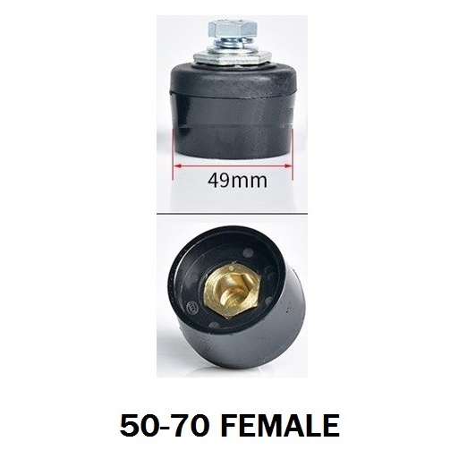 Jual Cable Socket Connector 50 - 70 mm FEMALE / Kabel Konektor Las 50mm ...