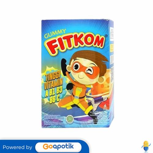 Jual Fitkom Gummy Biru 21 Gram Box 5 Sachet | Shopee Indonesia