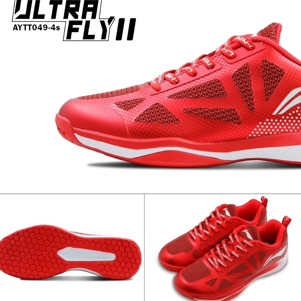 Jual Li-Ning Sepatu Badminton Ultra Fly II | Shopee Indonesia