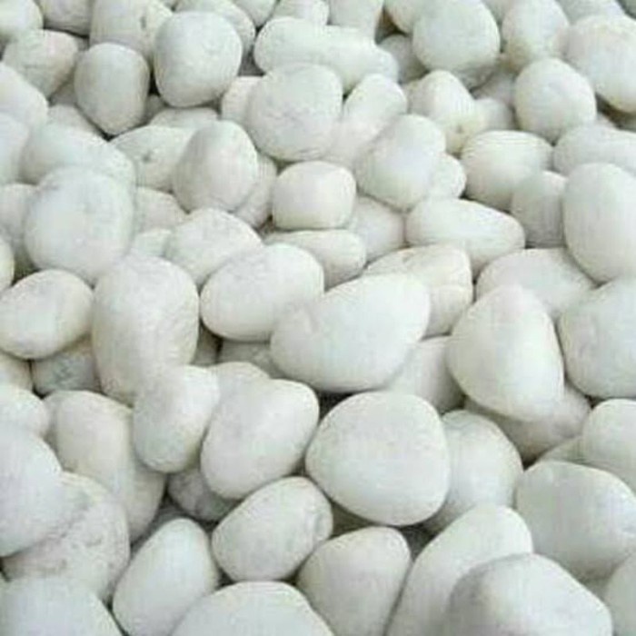 Jual Batu koral putih untuk taman 1 karung (khusus gojek/grab) | Shopee ...