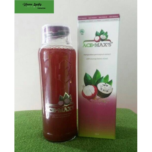 Jual Ace Maxs / Max / Max's - Jus Ekstrak Kulit Manggis Dan Daun Sirsak | Shopee Indonesia