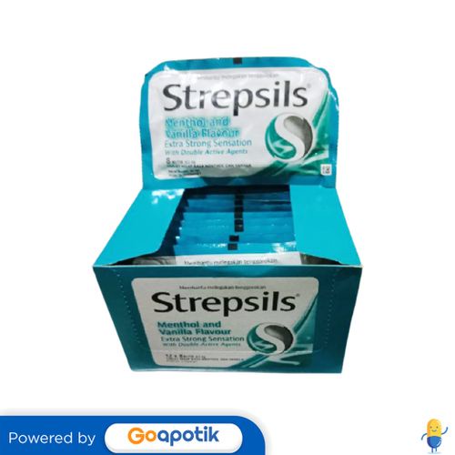 Jual Strepsil Menthol&Vanilla Box 12 Sachet | Shopee Indonesia