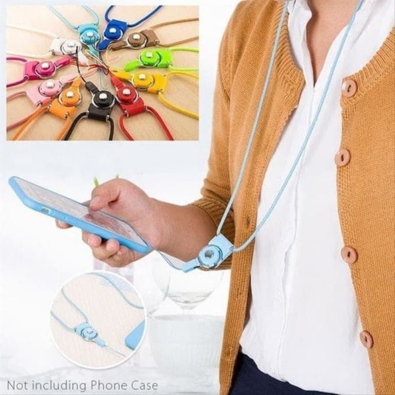 Jual Kalung Tali 2in1 Gantungan HP Gantung Leher Nametag Flashdisk Name ...