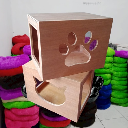 Jual playground atau rumah kucing ding ding tembok bisa di tempel di ...