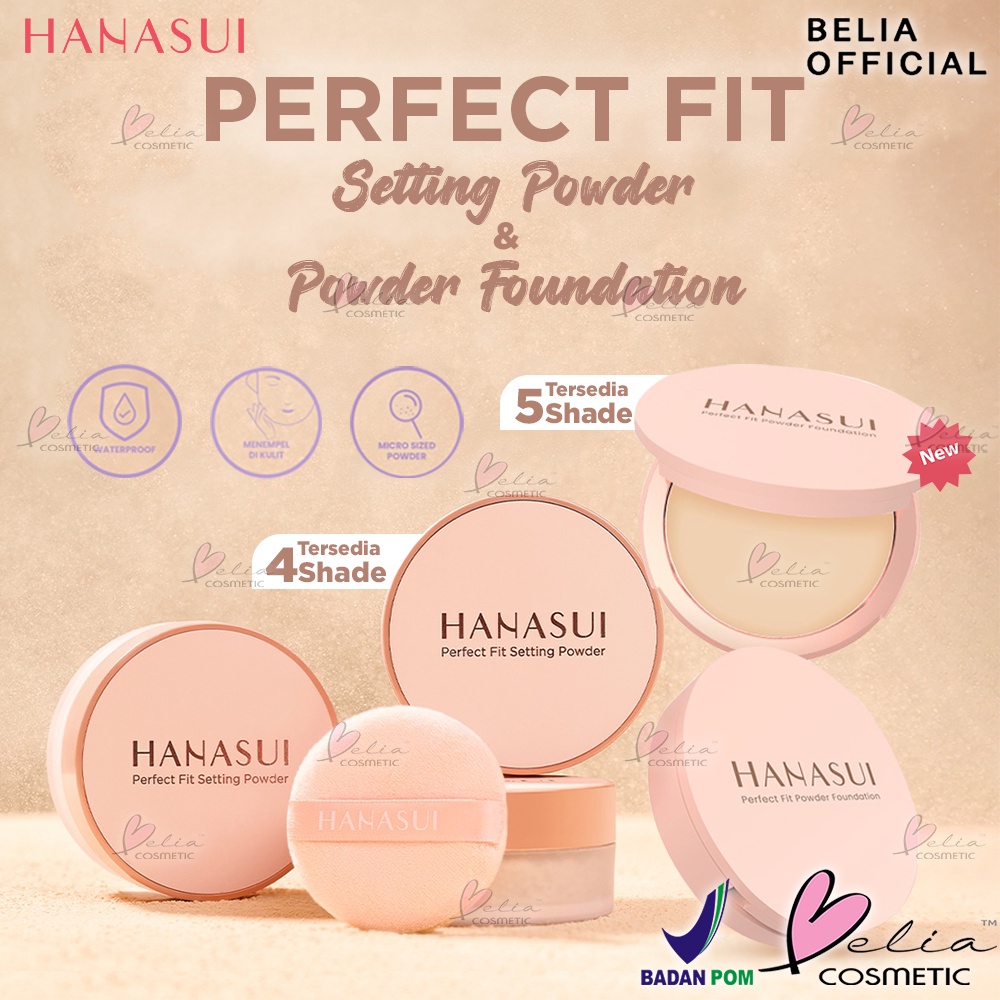 Jual HANASUI PERFECT FIT SETTING POWDER | POWDER FOUNDATION | LOOSE ...