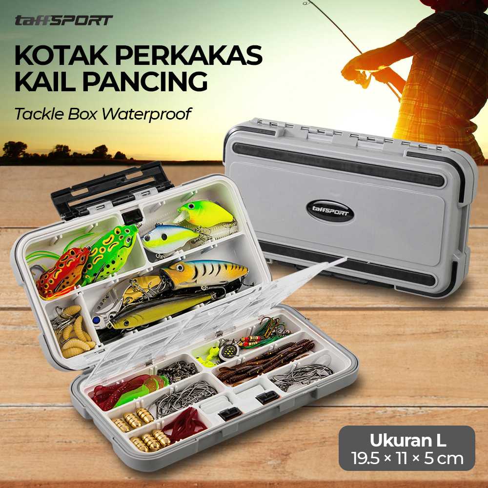 Jual Kotak peralatan memancing tahan air, kotak penyimpanan memancing ...