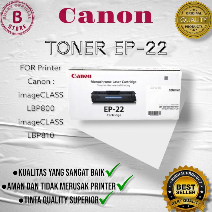 Jual Toner Canon EP 22 ORIGINAL 100% | Shopee Indonesia