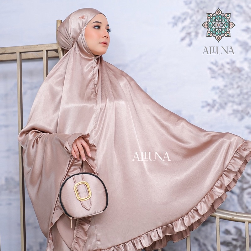 Jual ALLUNA - Mukena Dewasa Mewah Silk Premium 2in1 Canza Series ...