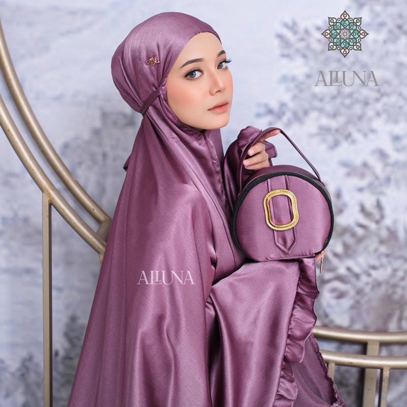Jual ALLUNA - Mukena Dewasa Mewah Silk Premium 2in1 Canza Series ...