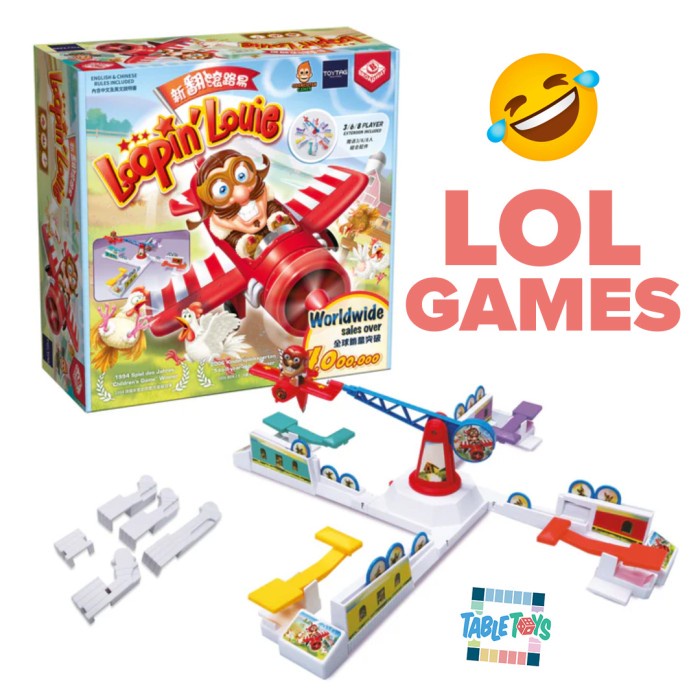 Jual Loopin Louie - Interactive Party Board Game (Original) | Shopee ...