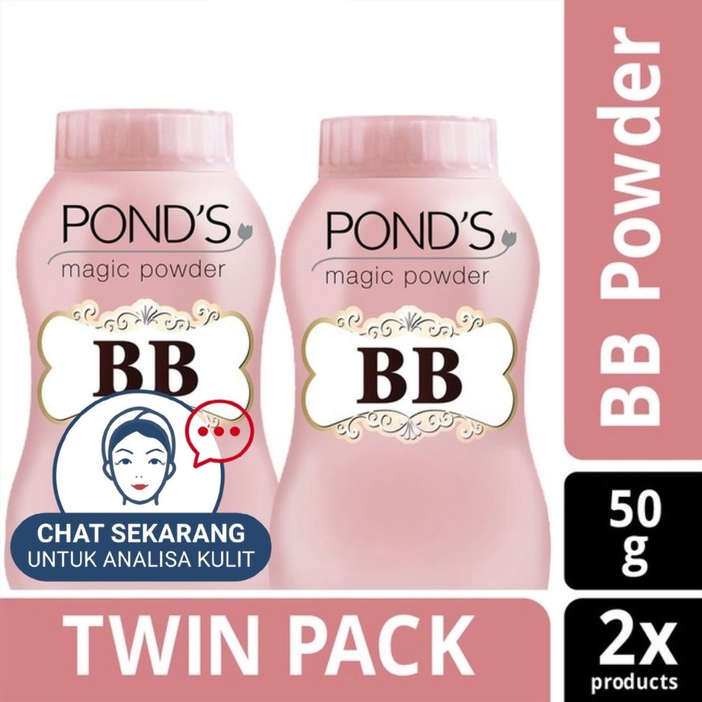 Jual Pond's BB Magic Powder 50g Twin Pack | Shopee Indonesia