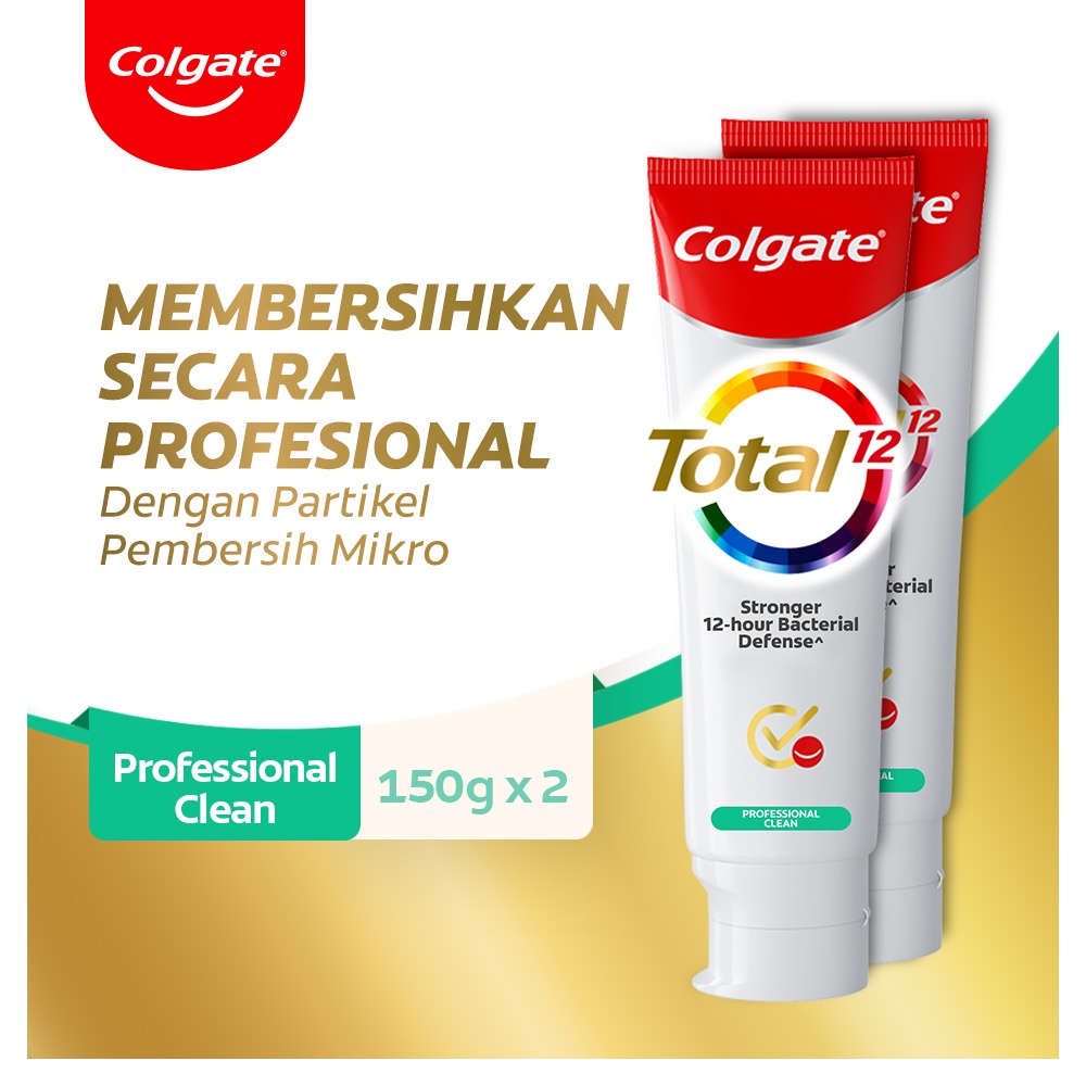Jual Colgate Total Professional Clean Gel Toothpaste 150g - Pasta Gigi ...
