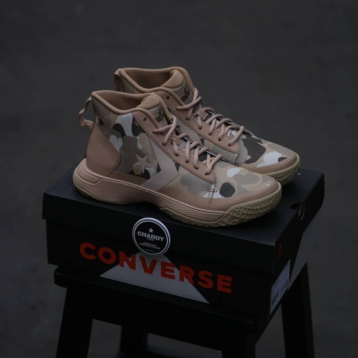 Jual Sepatu Sneakers Pria CONVERSE STAR SERIES BB Tinker Hatfield Papyrus Original 166442C ...