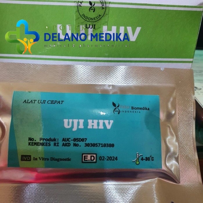 Jual ALAT UJI HIV CEPAT DAN PRAKTIS BIOMEDIKA ALAT UJI HIV PCS | Shopee ...