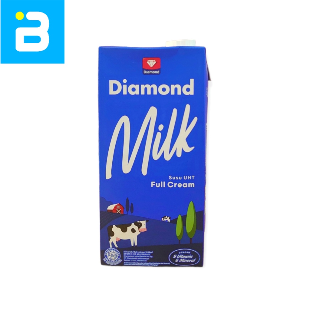 Jual Diamond UHT Full Cream 1 L | Shopee Indonesia
