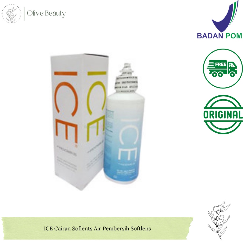 Jual ICE Cairan Soflents Air Pembersih Softlens | Shopee Indonesia
