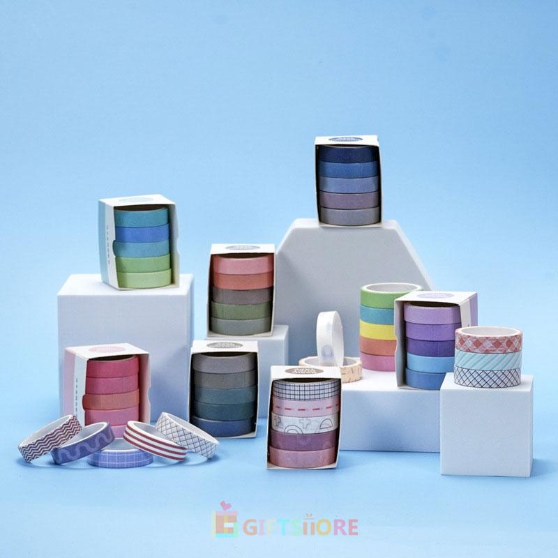 Jual COD Masking TapeWashi Tape DIY Scrapbooking Diary Kertas Stiker ...