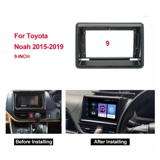 Jual PNP FRAME 9 inch TOYOTA NOAH EQUIRE VOXY 2014 2017 | Shopee Indonesia
