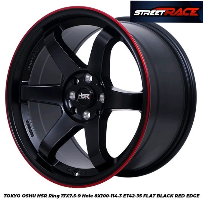 Jual Velg Ring 17 Model Palang Te37 Tokyo HSR R17 | Shopee Indonesia